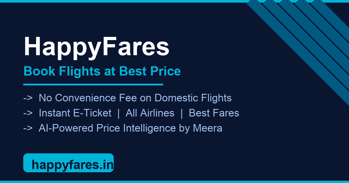 IndiGo Flight Status — Live Tracker | HappyFares